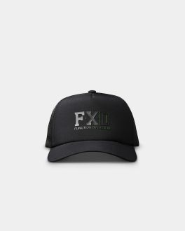 FXD CP-13 Tech Trucker Cap - Black Big Logo